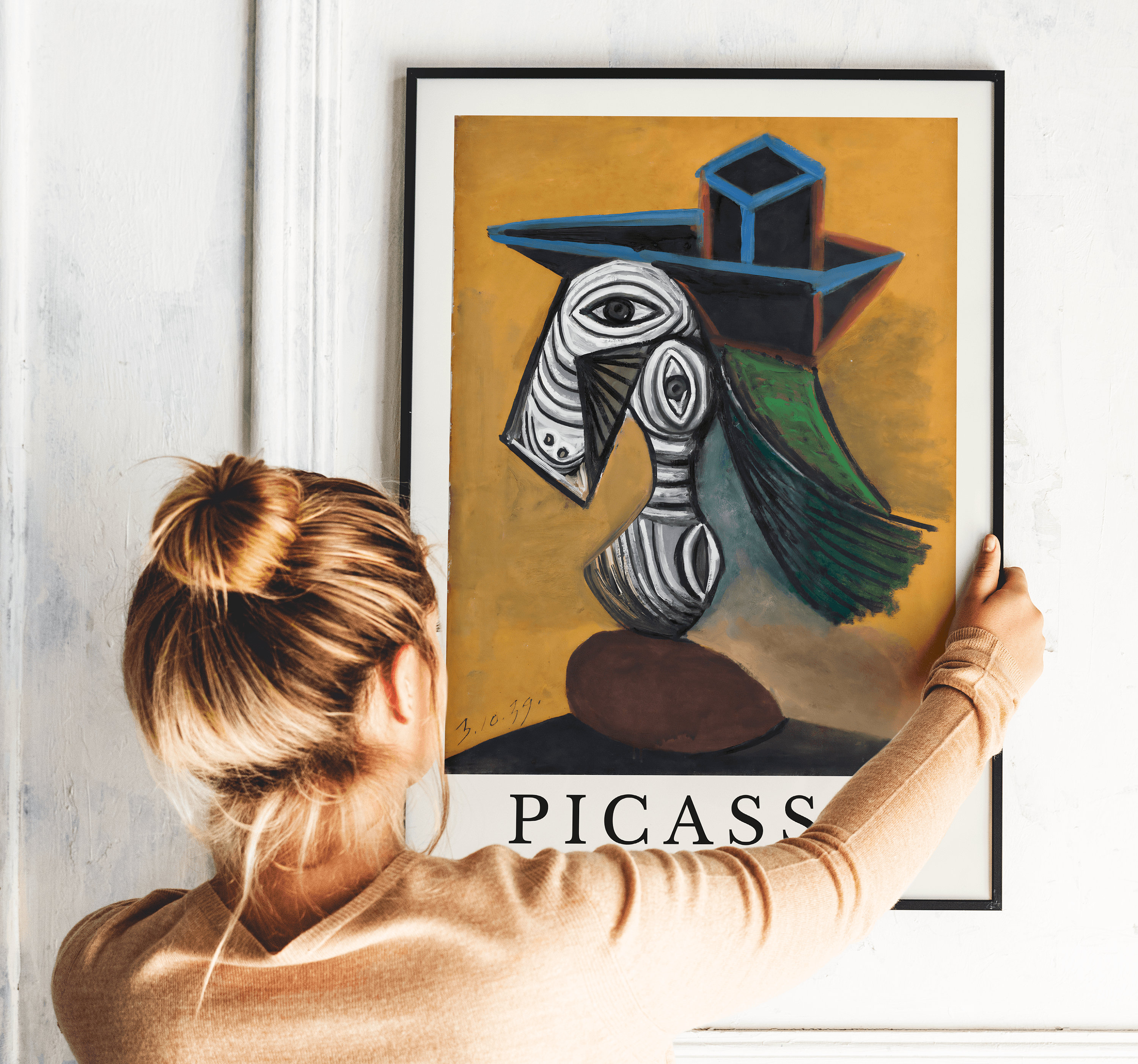 Picasso Print, Picasso Poster, Picasso Art Print, Picasso Femme Au ...