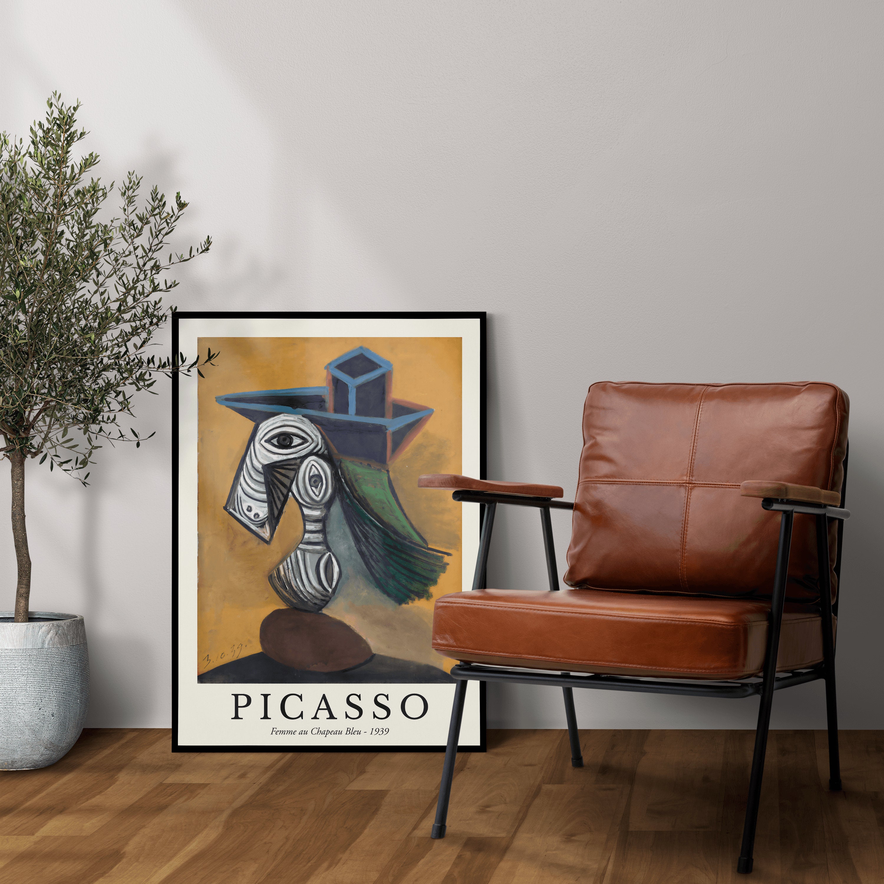 Picasso Print, Picasso Poster, Picasso Art Print, Picasso Femme Au ...