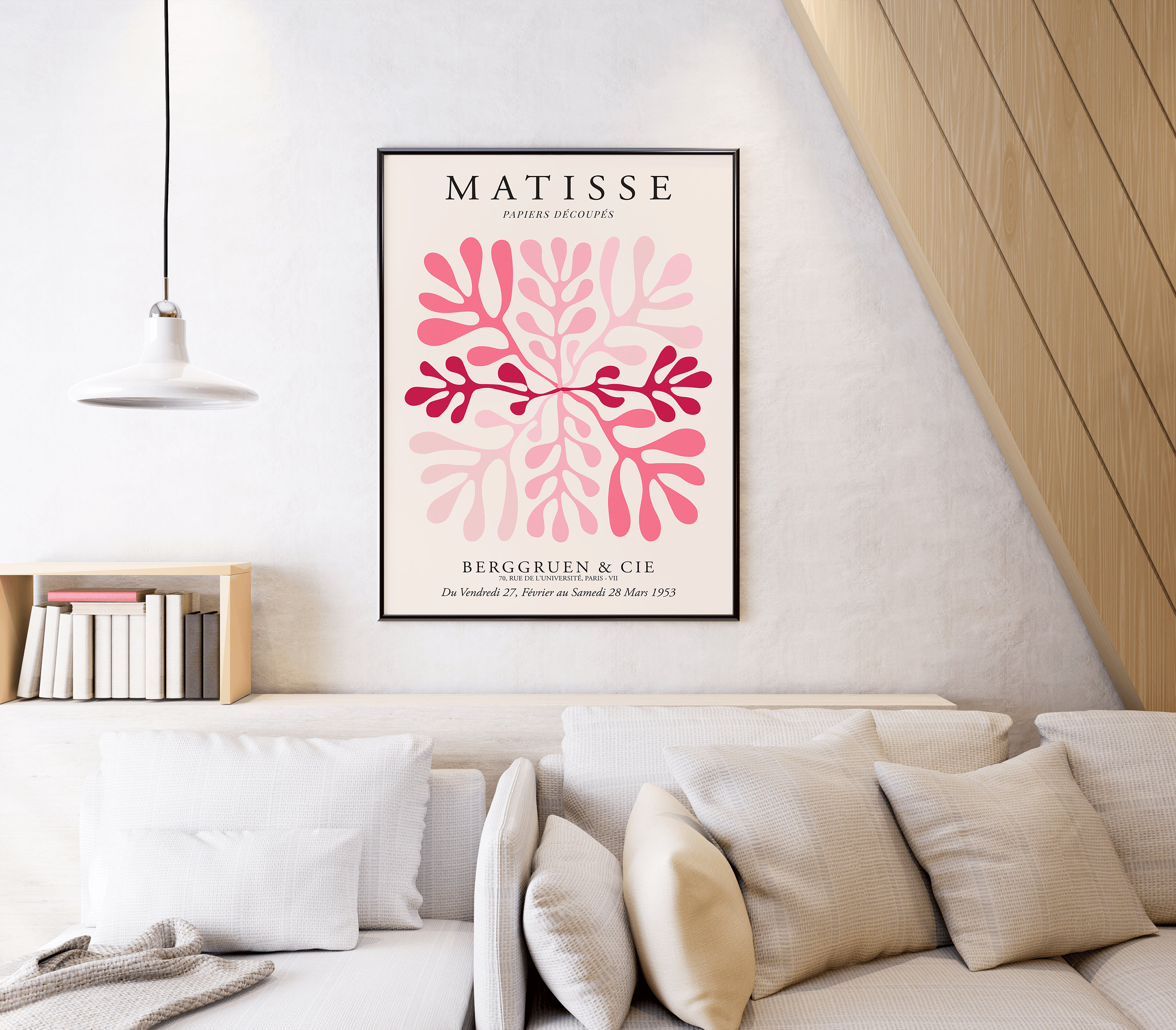 Pastel Pink Matisse Print, Henri Matisse Poster, Mid Century Modern ...