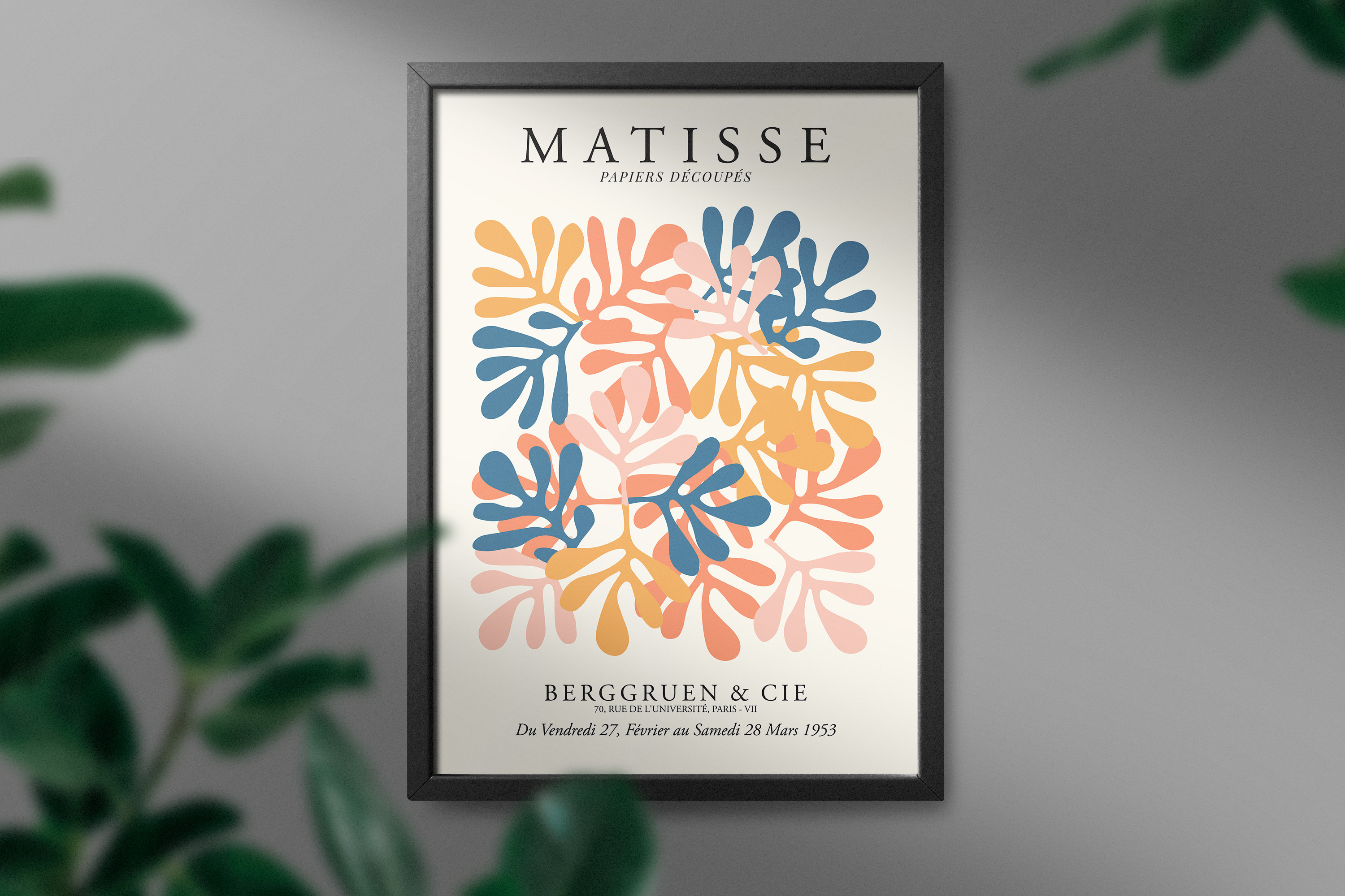 Pastel Matisse Print Henri Matisse Poster Mid Century - Etsy