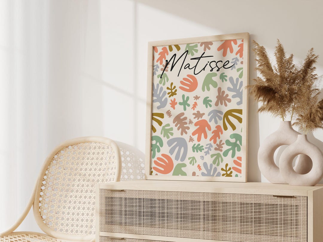 Henri Matisse Poster, Fine Art Poster, Nursery Wall Decor, Living Room ...