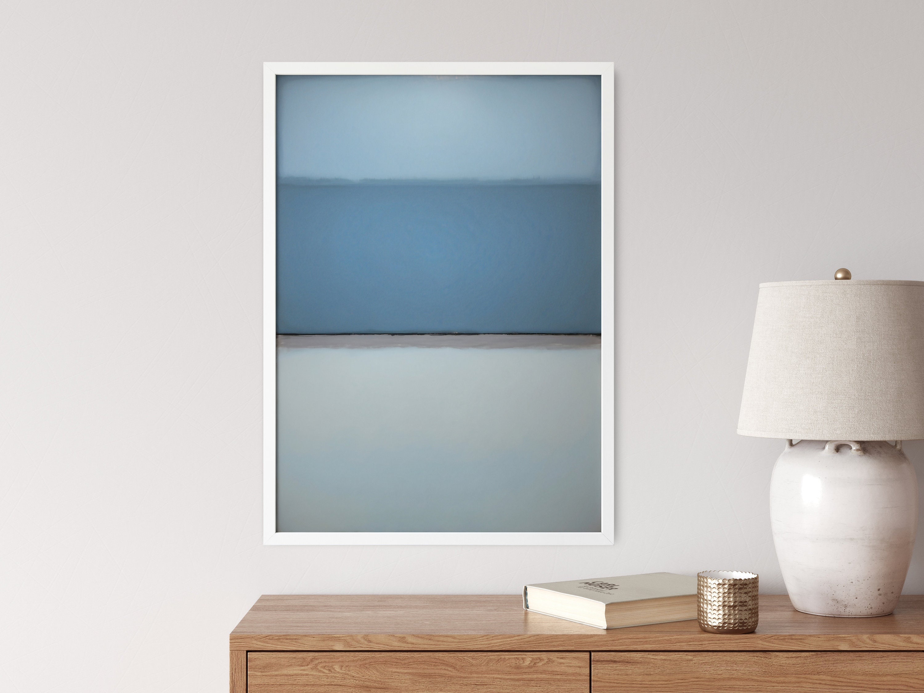 Sky Blue Mark Rothko Poster, Abstract Art, Modern Art, Gallery Wall Art ...
