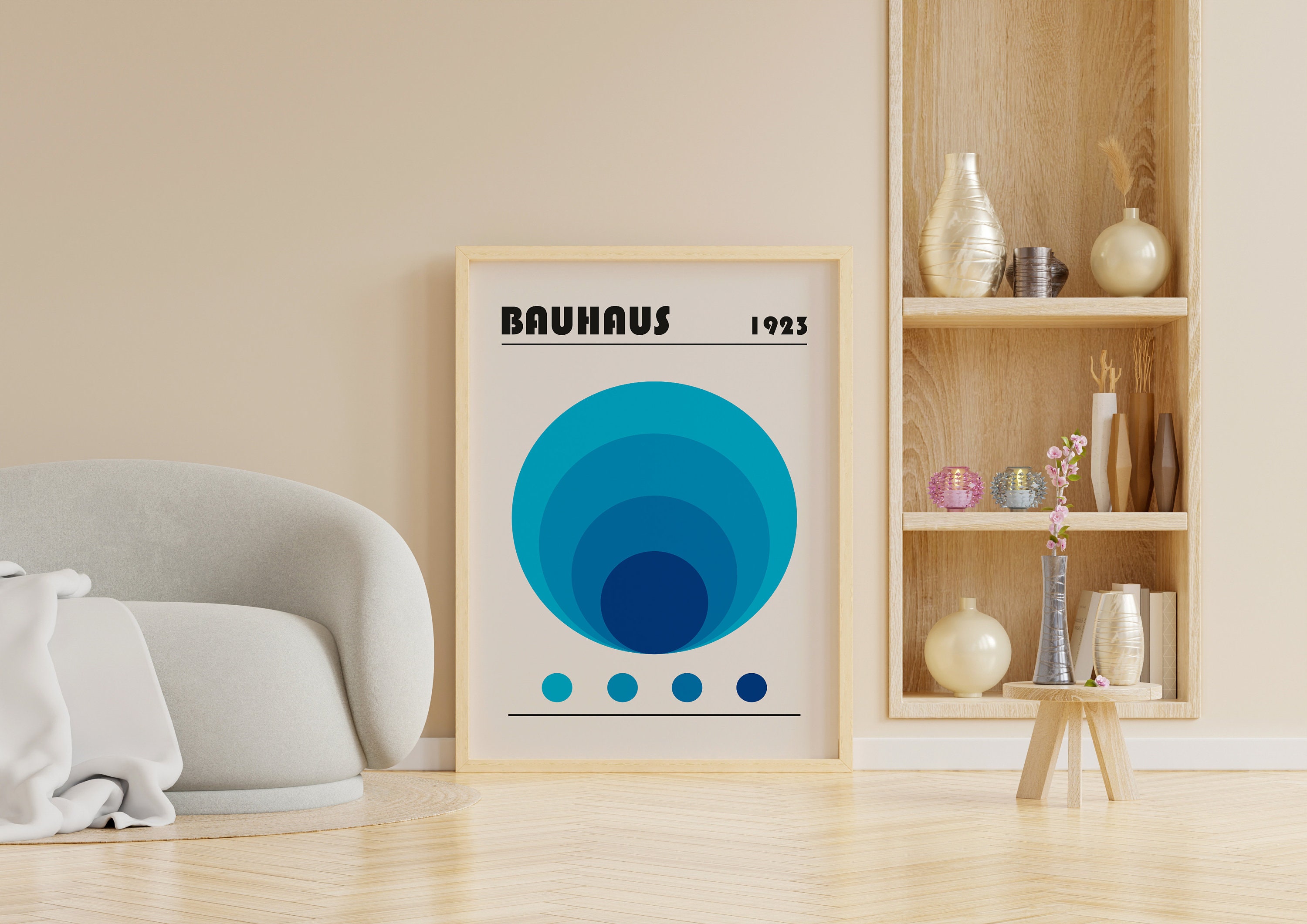 Bauhaus Ausstellung Poster, Petrol Wand Kunst, Bauhaus Print ...