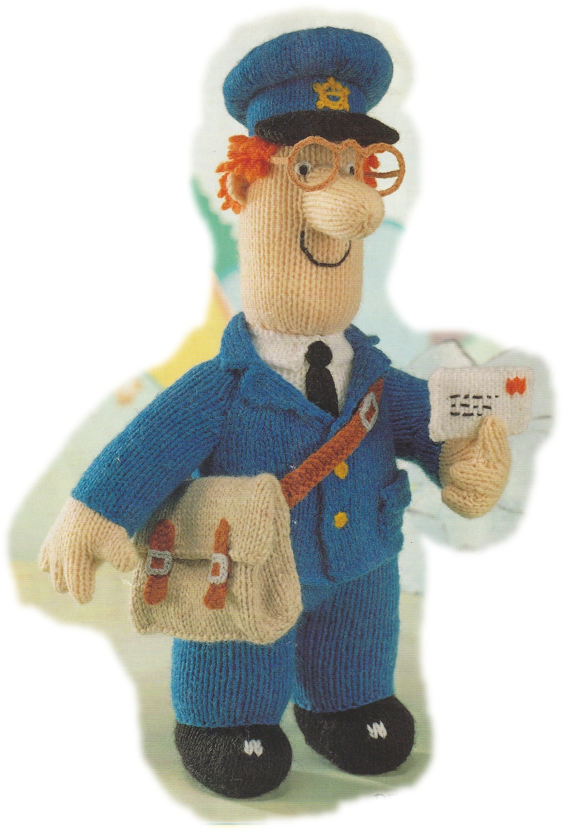 Vintage Postman Pat Knitting Pattern DIGITAL DOWNLOAD A4 PDF - Etsy