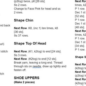 Vintage Postman Pat Knitting Pattern DIGITAL DOWNLOAD A4 PDF - Etsy