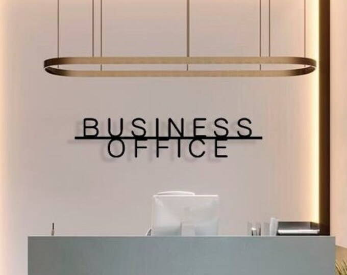 Light Sign Custom, Name Wall Decor, Acrylic Logo Sign, Business Name ...