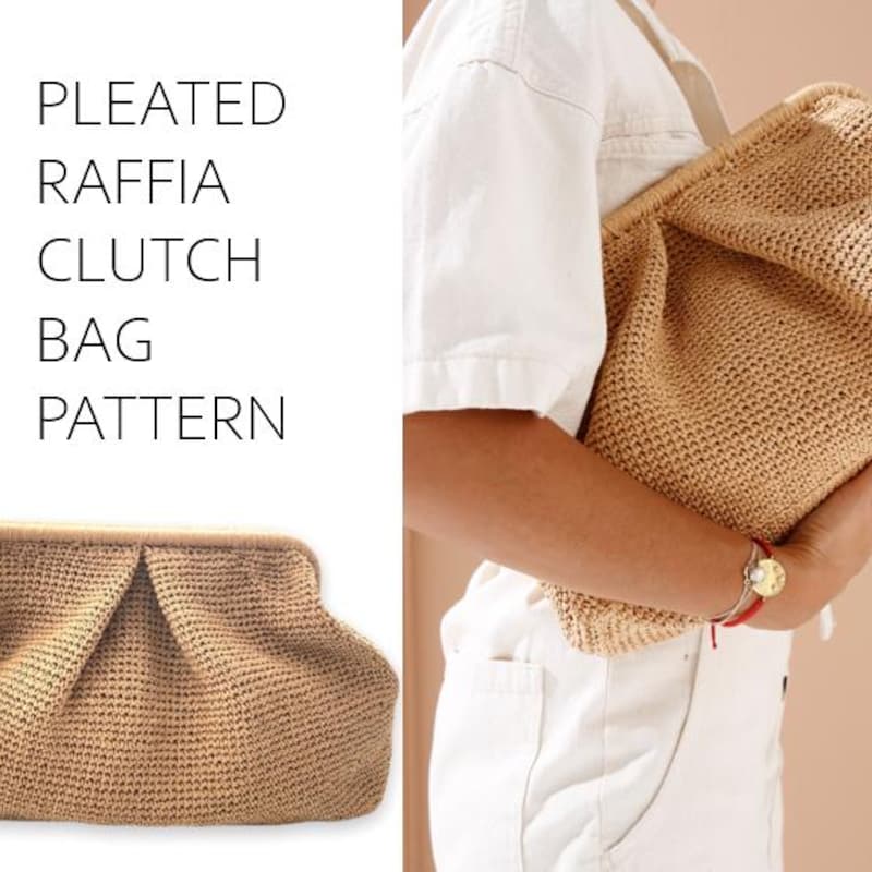 Raffia Clutch - Etsy