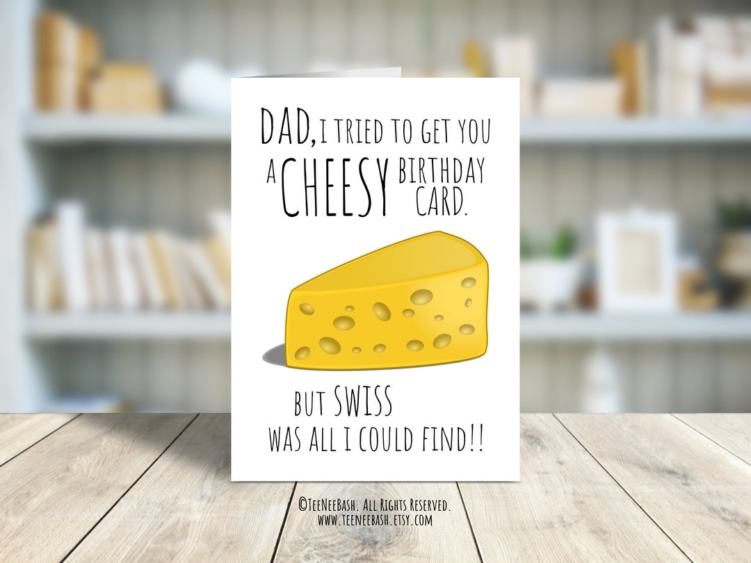 Printable Dad Birthday Card Funny Happy Birthday Dad Card Template ...