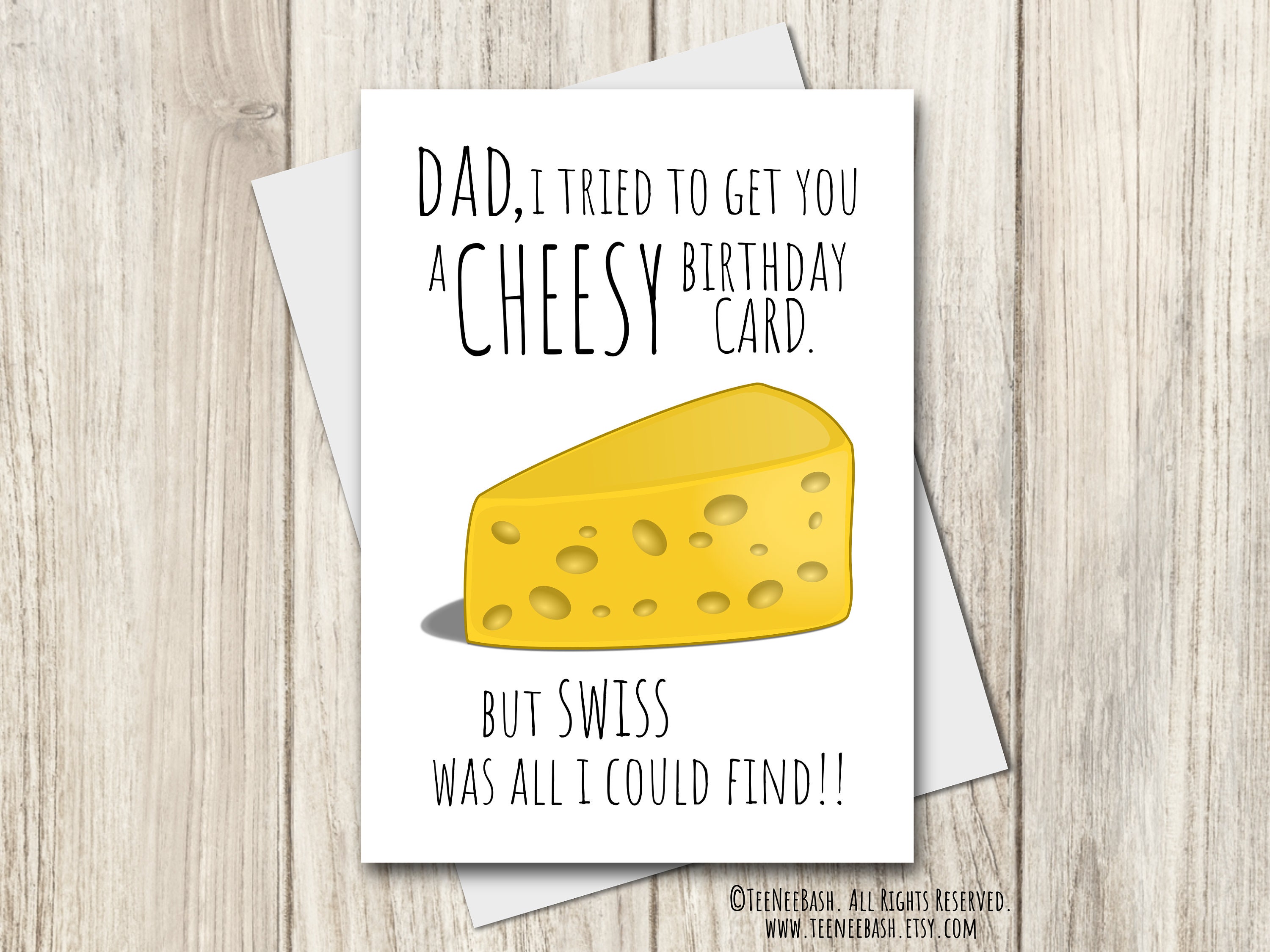 Printable Dad Birthday Card Funny Happy Birthday Dad Card Template ...