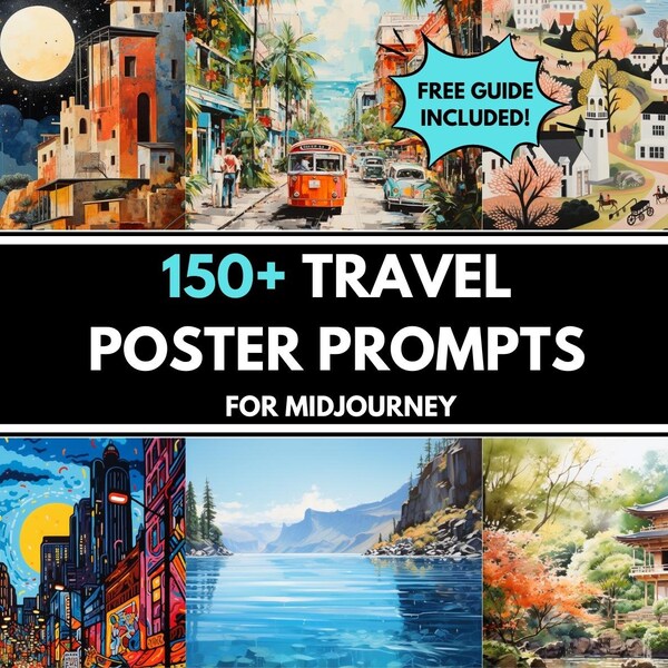 Midjourney Travel Prompt - Etsy