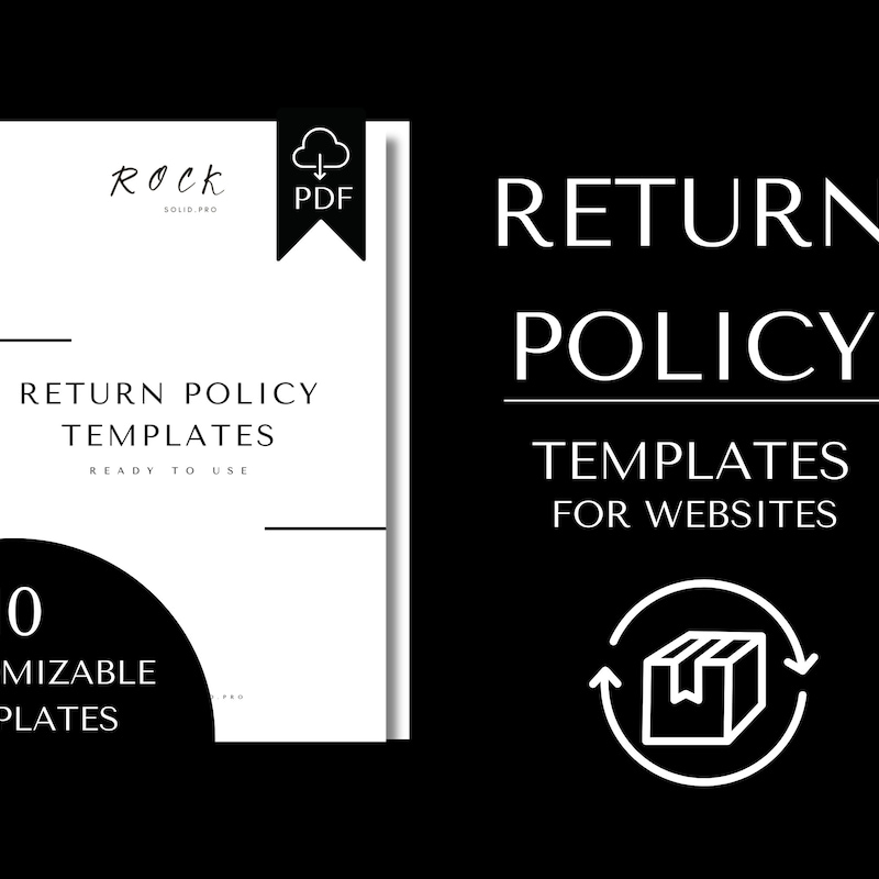 Return Policy Template - Etsy
