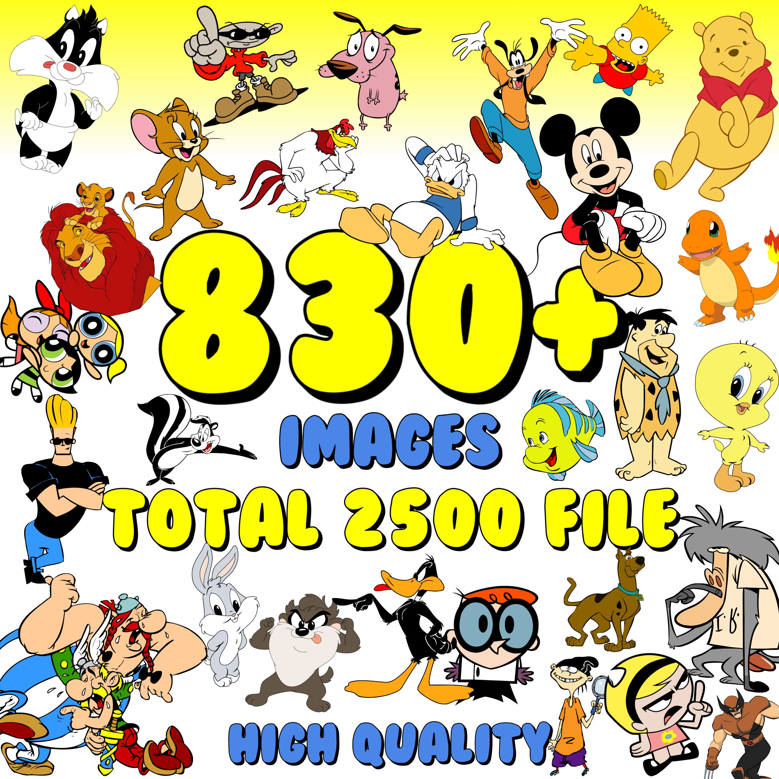 Old Cartoon Characters Names