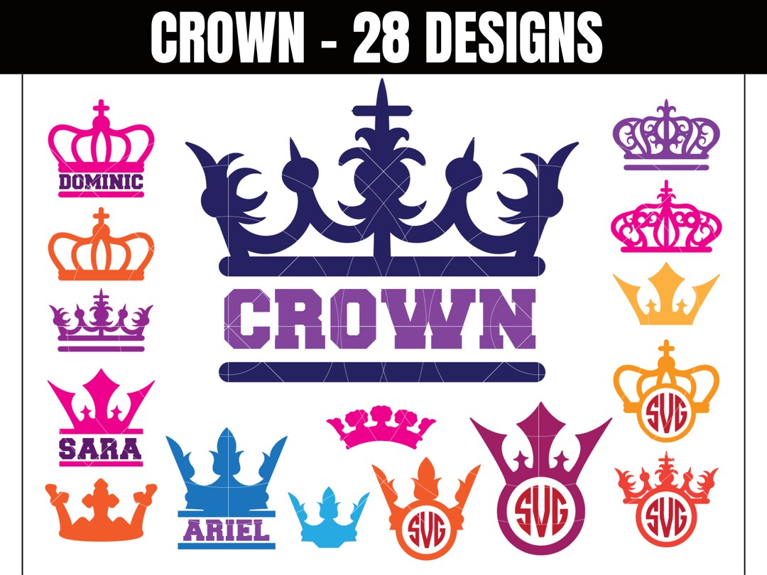Royal Crown SVG File Queen Crown SVG King Crown SVG File - Etsy UK