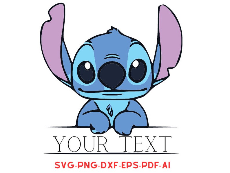Stitch Svg Files Stitch Svg for Cricut Layered Files Stitch - Etsy