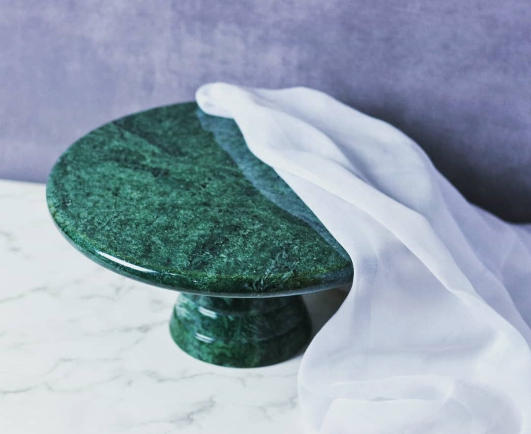 VERDE Green Marble 30 Cm Turntable - Etsy
