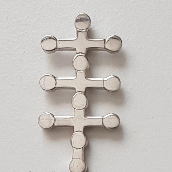 Triple Cross Pendant - Etsy