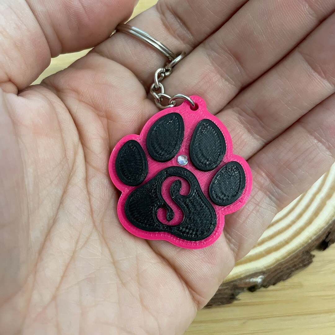 Llavero, Llaves, Mascota, Perro, Gato, Huella, Personalizado - Etsy