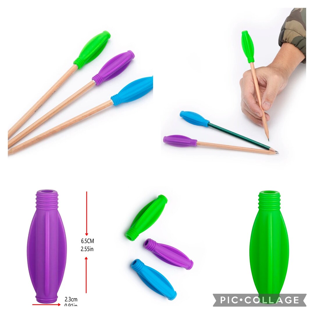 New 3 Pack Silicone Pencil Chew Toppers Pack - Etsy