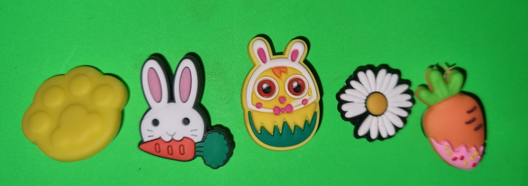 New Easter Crocs Shoe Charms Set Jibbitz Gems - Etsy