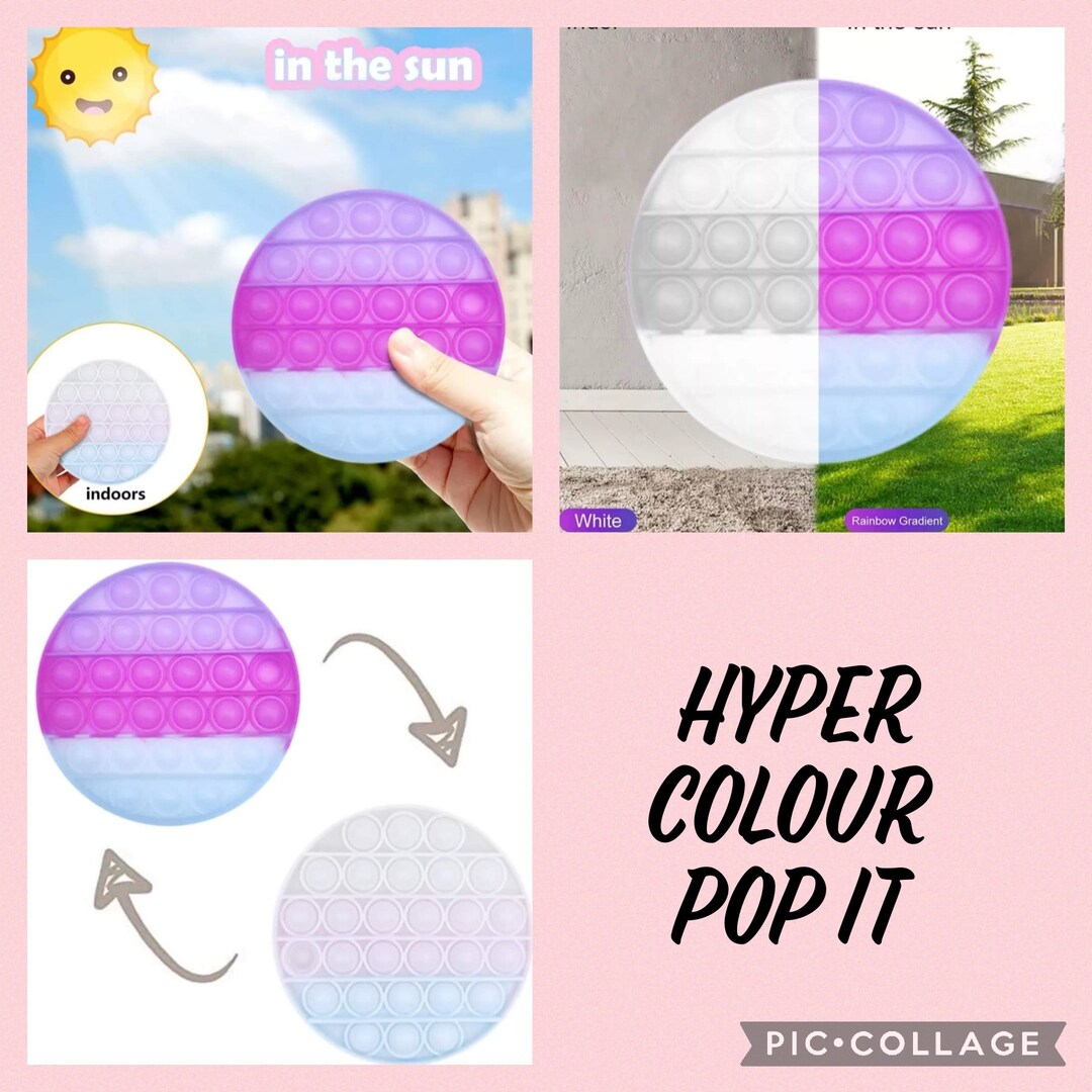 New Hypercoliur Colour Change Pop It - Etsy