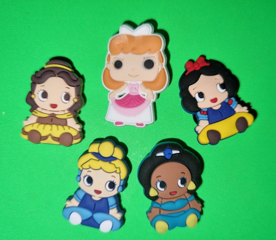 Baby Disney Princesses Croc Charms Set Jibbitz Gems - Etsy