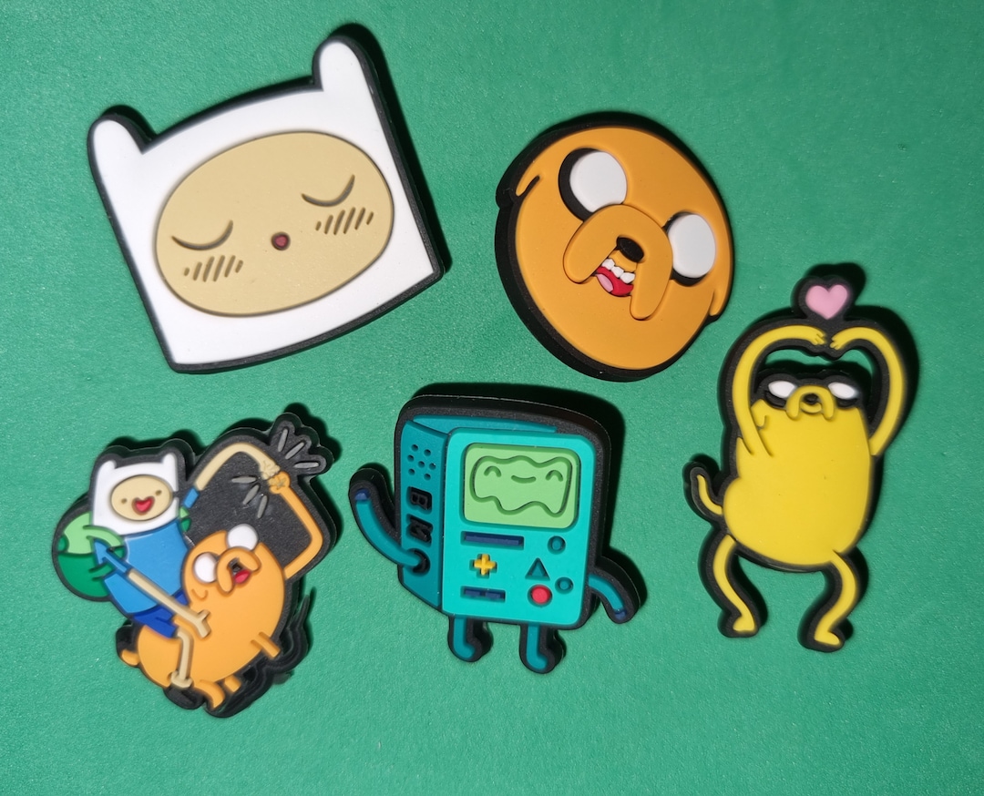 New Adventure Time Crocs Shoes Charms Jibbitz Gems Set - Etsy