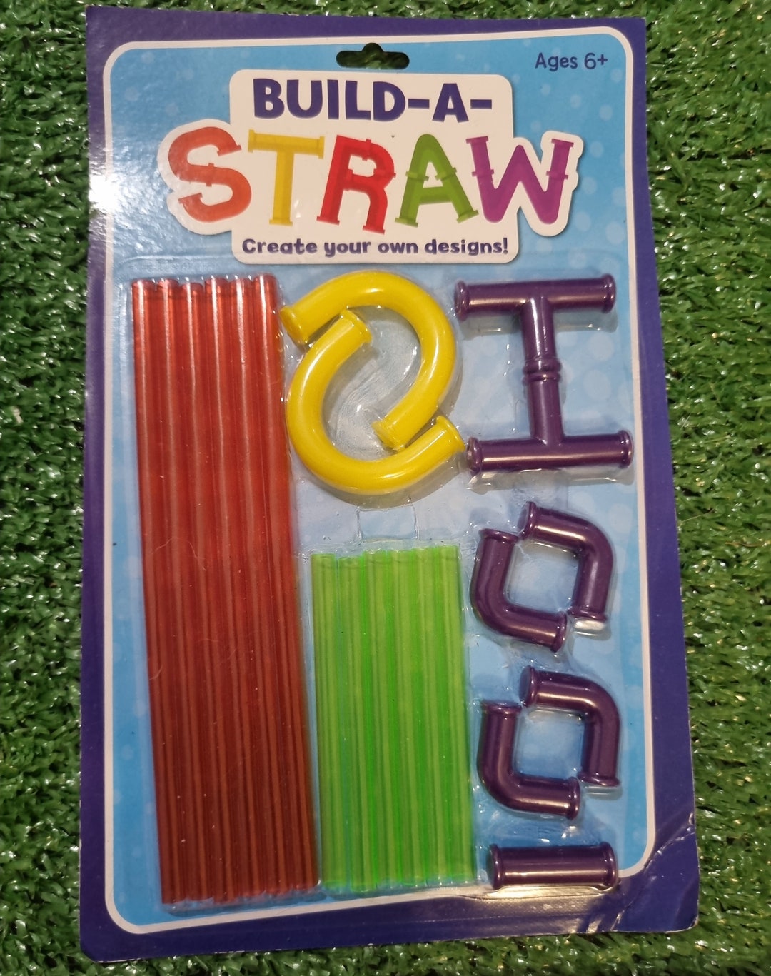 New Build a Straw Fine Motor Game Activity - Etsy