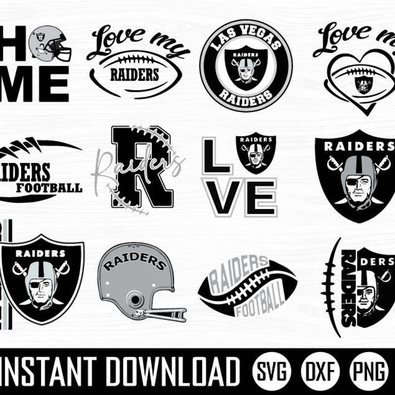 Raiders Svg - Etsy