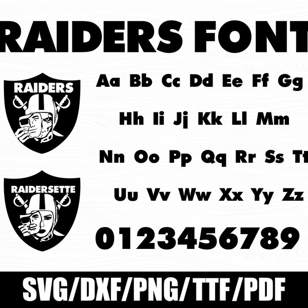 Raiders Svg - Etsy