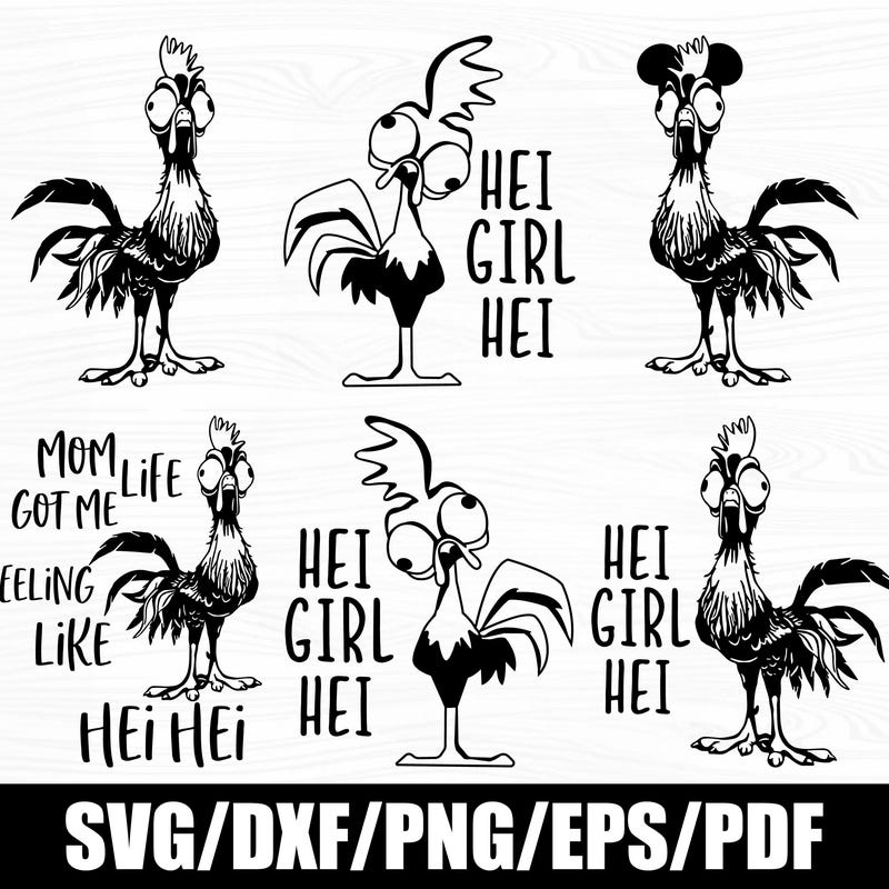 Hei Hei Svg - Etsy