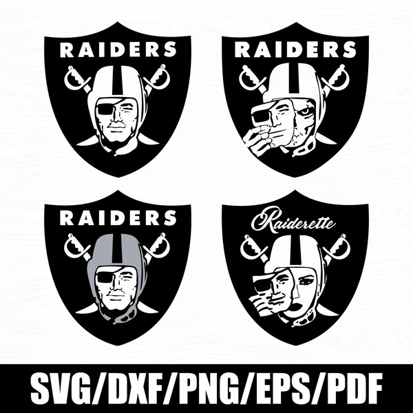 Raiders Svg - Etsy