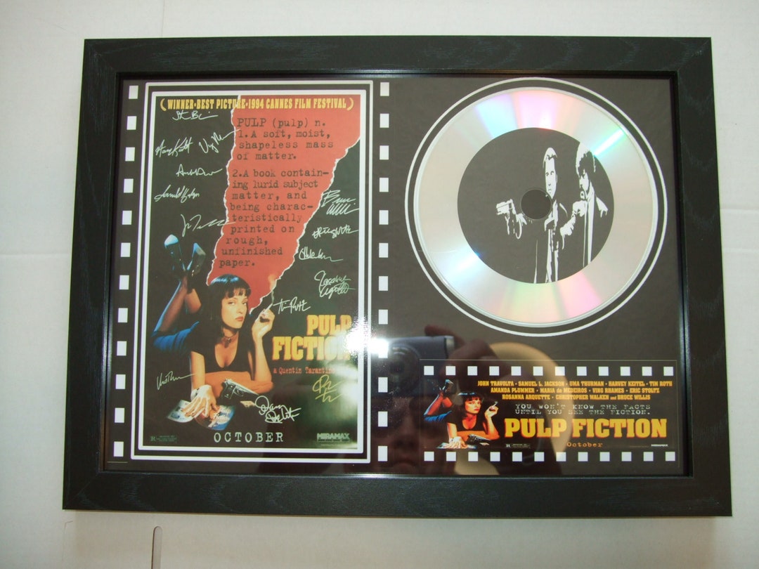 Pulp Fiction Signed Display - Etsy
