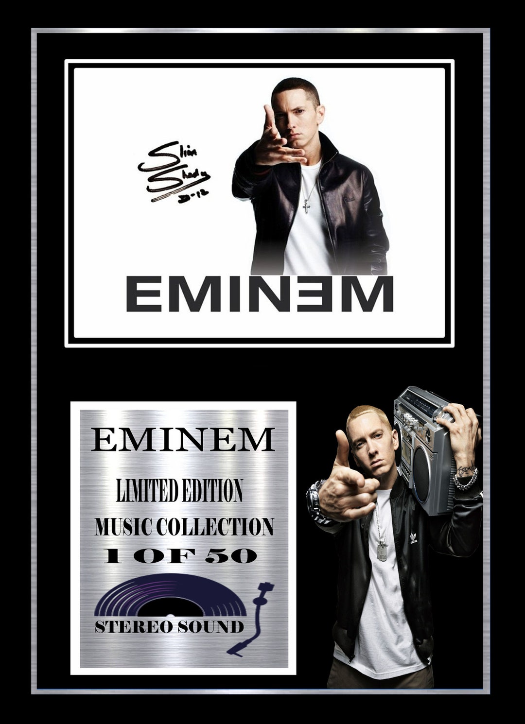 Eminem Signed Display - Etsy