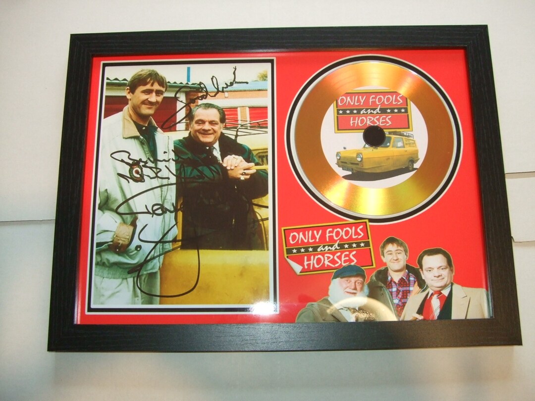 Only Fools and Horses Signed Display - Etsy