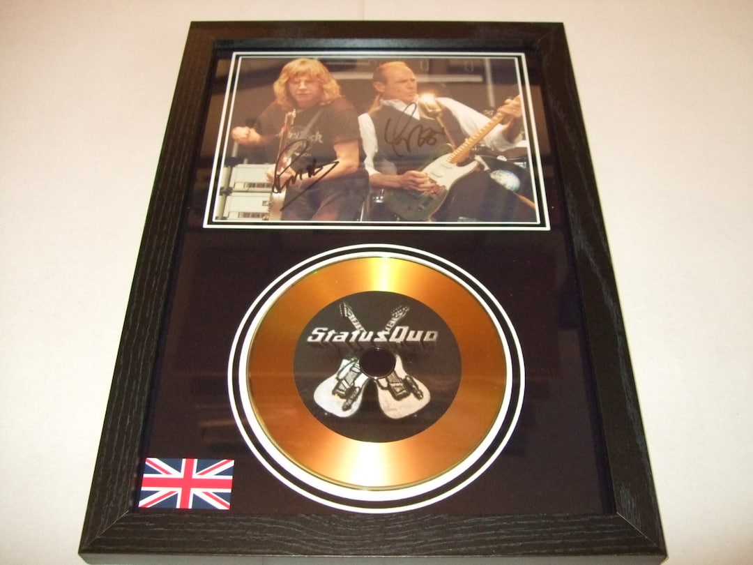 Status Quo Signed Display - Etsy