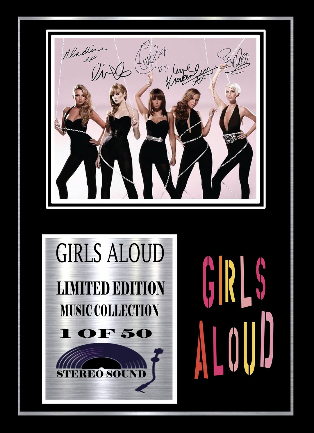 Girls Aloud Signed Display - Etsy