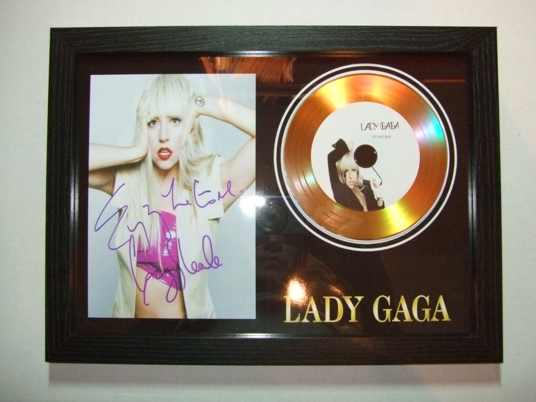 Lady Gaga Signed Display - Etsy