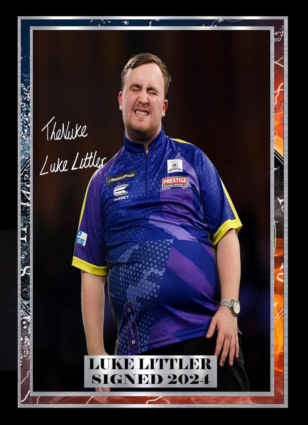 LUKE LITTLER Signed Display - Etsy