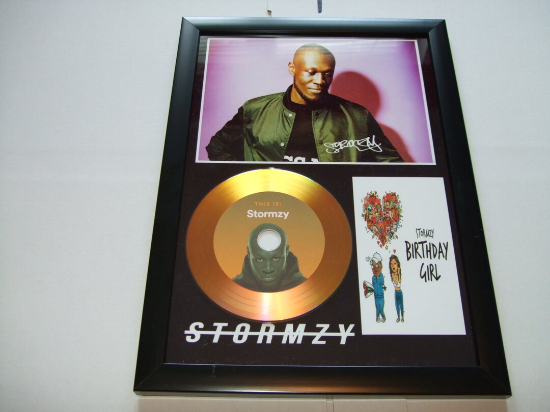 Stormzy Signed Display - Etsy