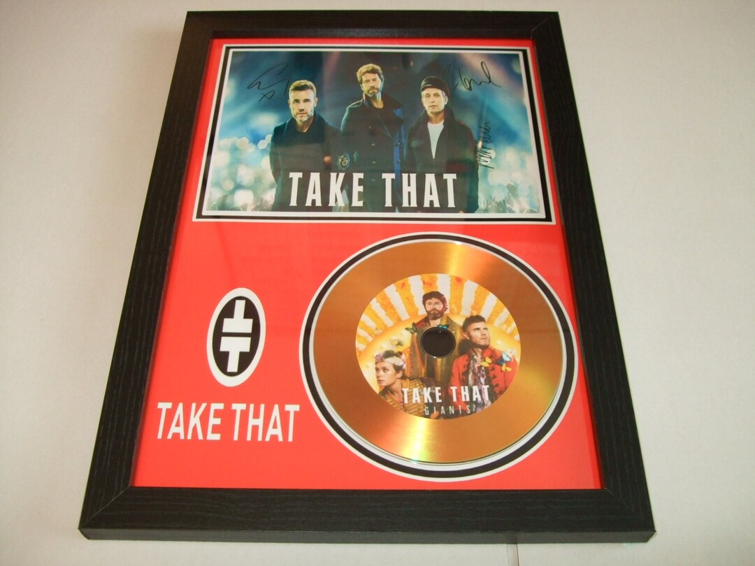 Take That Signed Display - Etsy