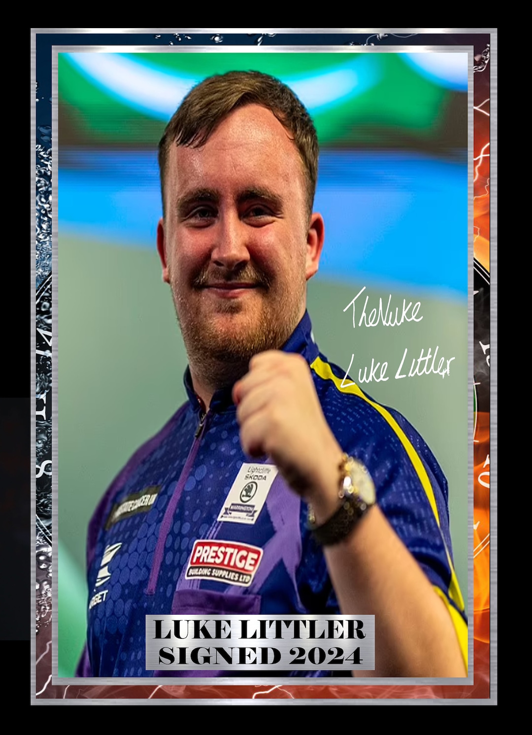 LUKE LITTLER Signed Display - Etsy