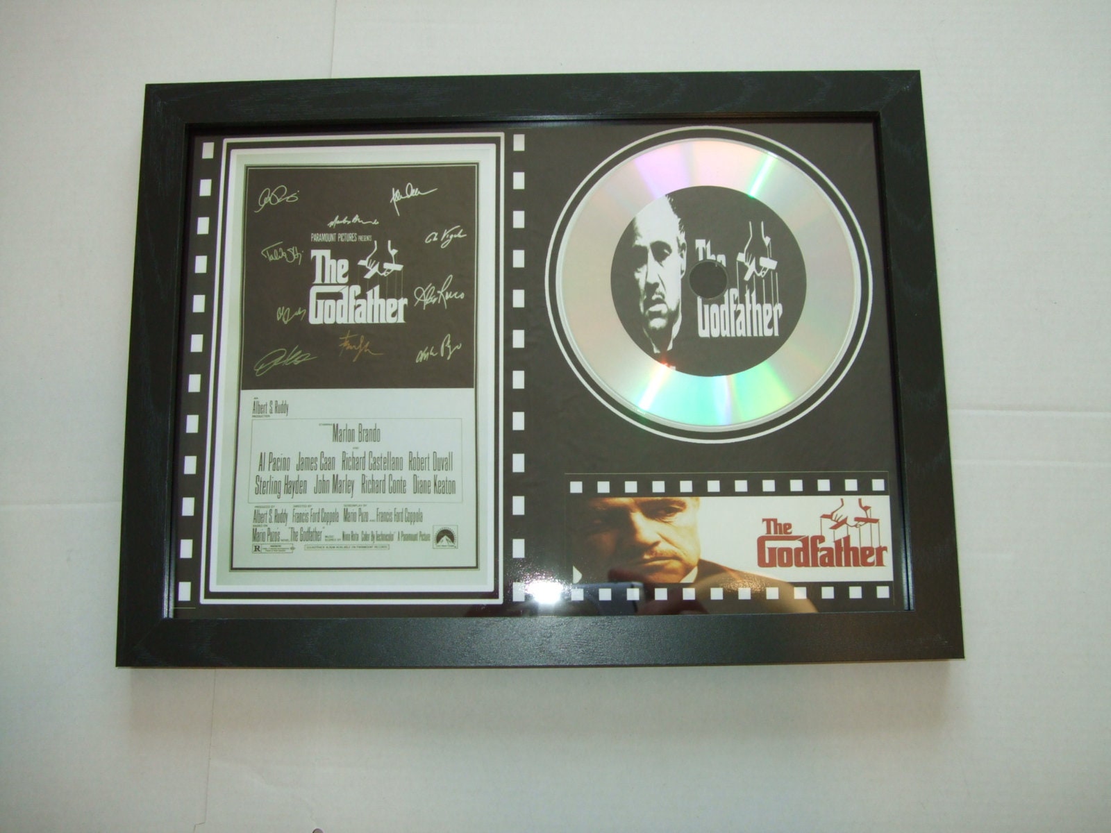 The Godfather Signed Display - Etsy