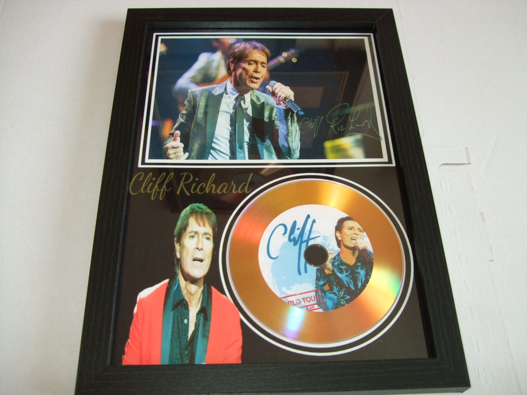 Cliff Richards Signed Display - Etsy