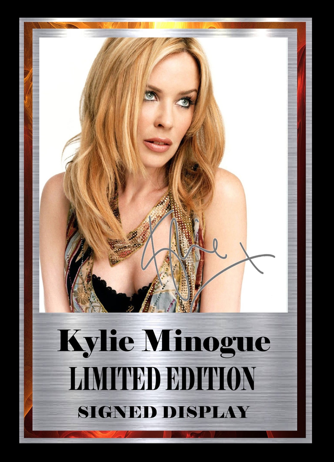 Kylie Minogue Signed Display - Etsy