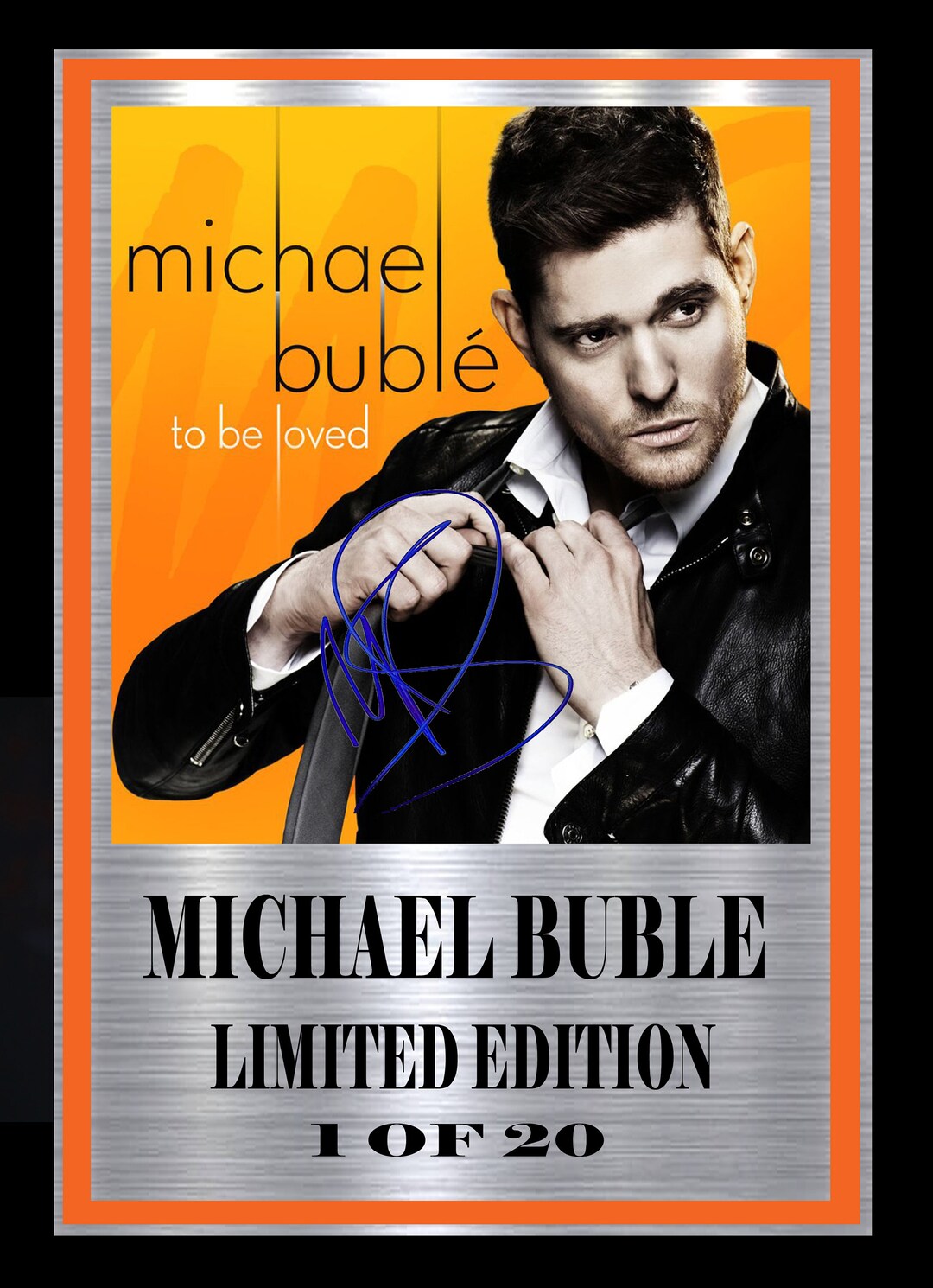 MICHAEL BUBLE Signed Display - Etsy
