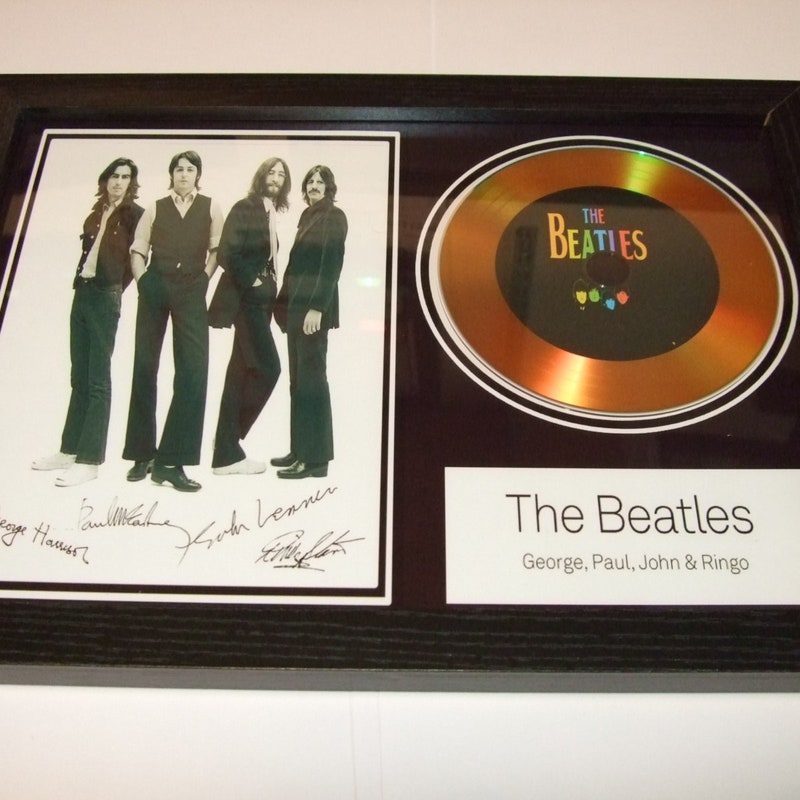 Signed Beatles Art - Etsy