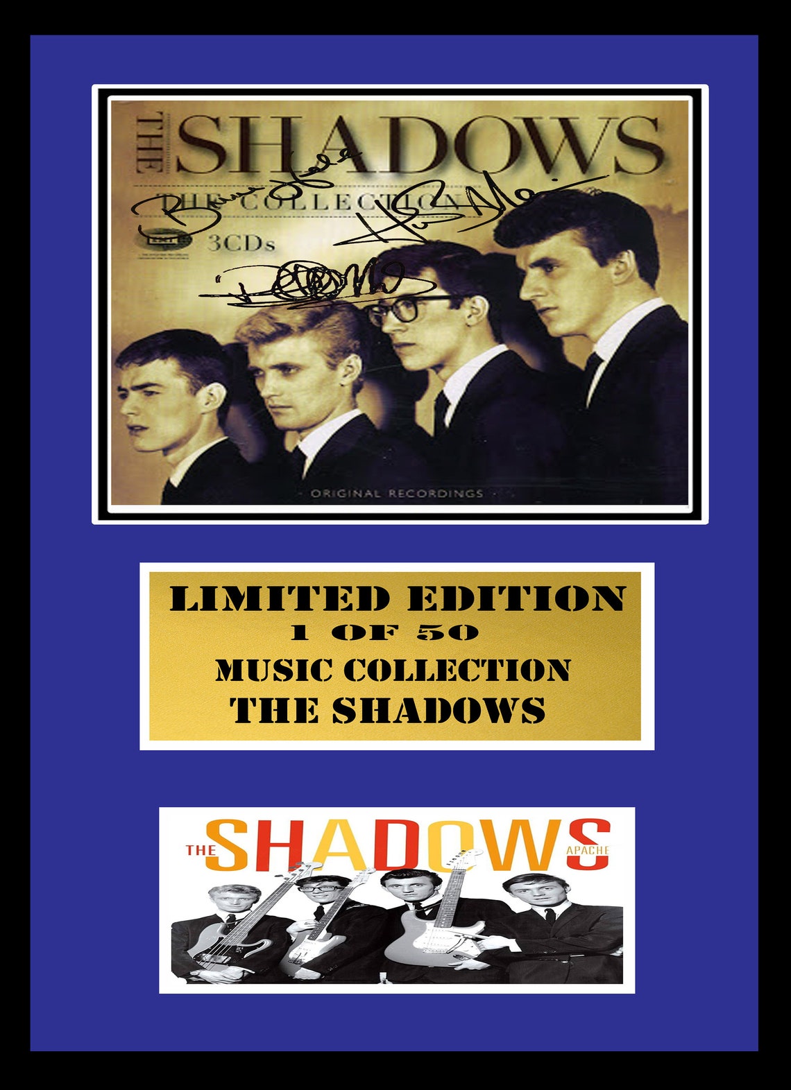 The Shadows Signed Display - Etsy