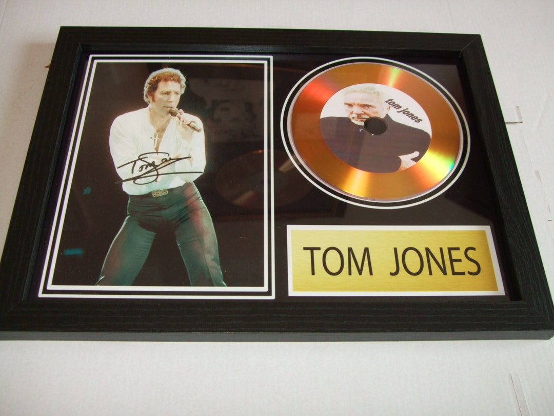 Tom Jones Signed Display - Etsy