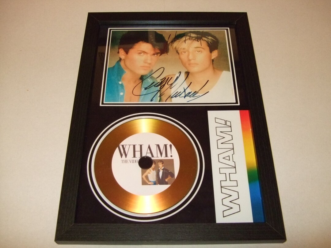 Wham Signed Display - Etsy