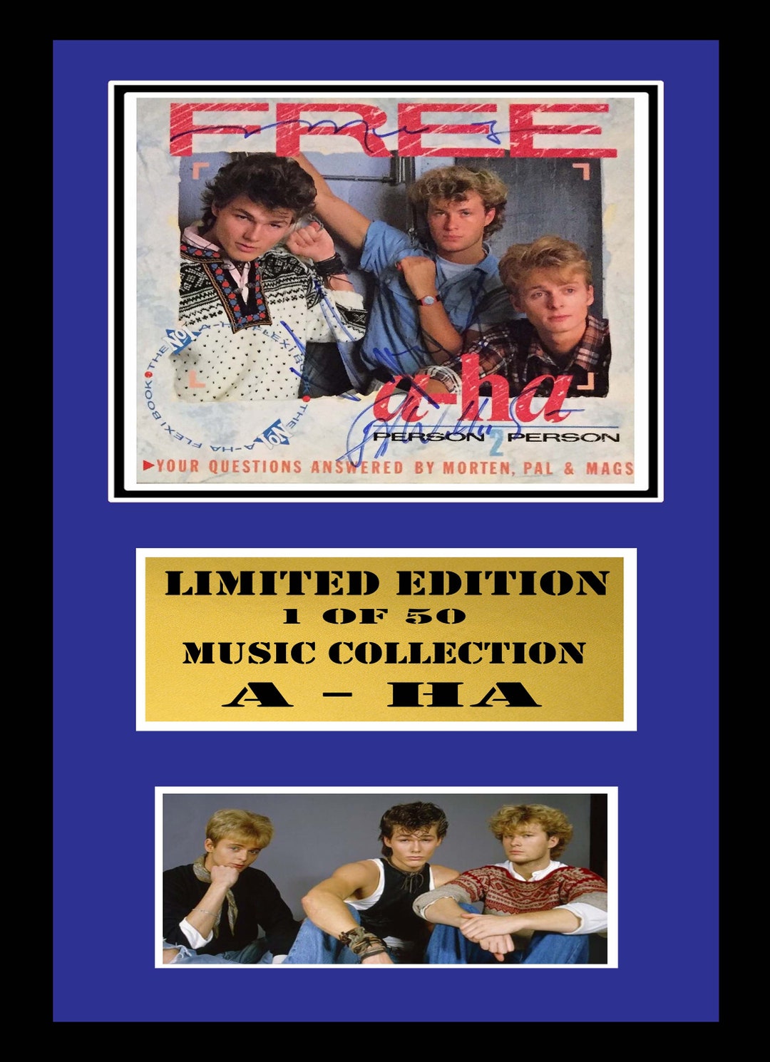 Aha Signed Display - Etsy